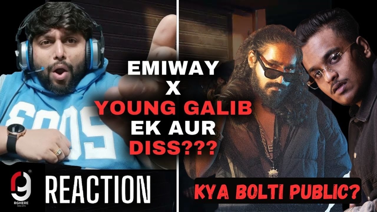 EMIWAY - KYA BOLTI PUBLIC (OFFICIAL TEASER) | ft.YOUNG GALIB | BANTAI RECORDS | REACTION BY RG ...