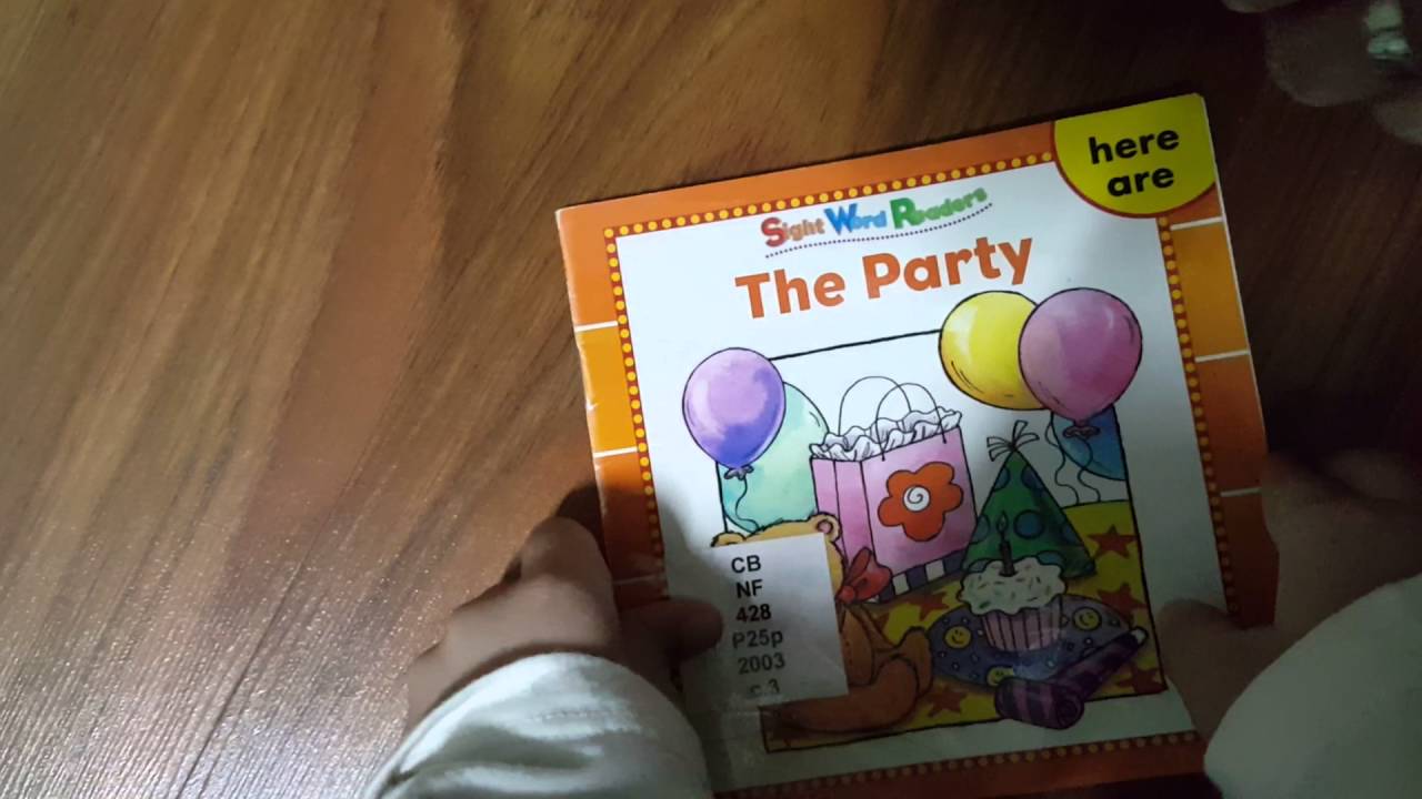 Sight Word Readers "The Party" - YouTube