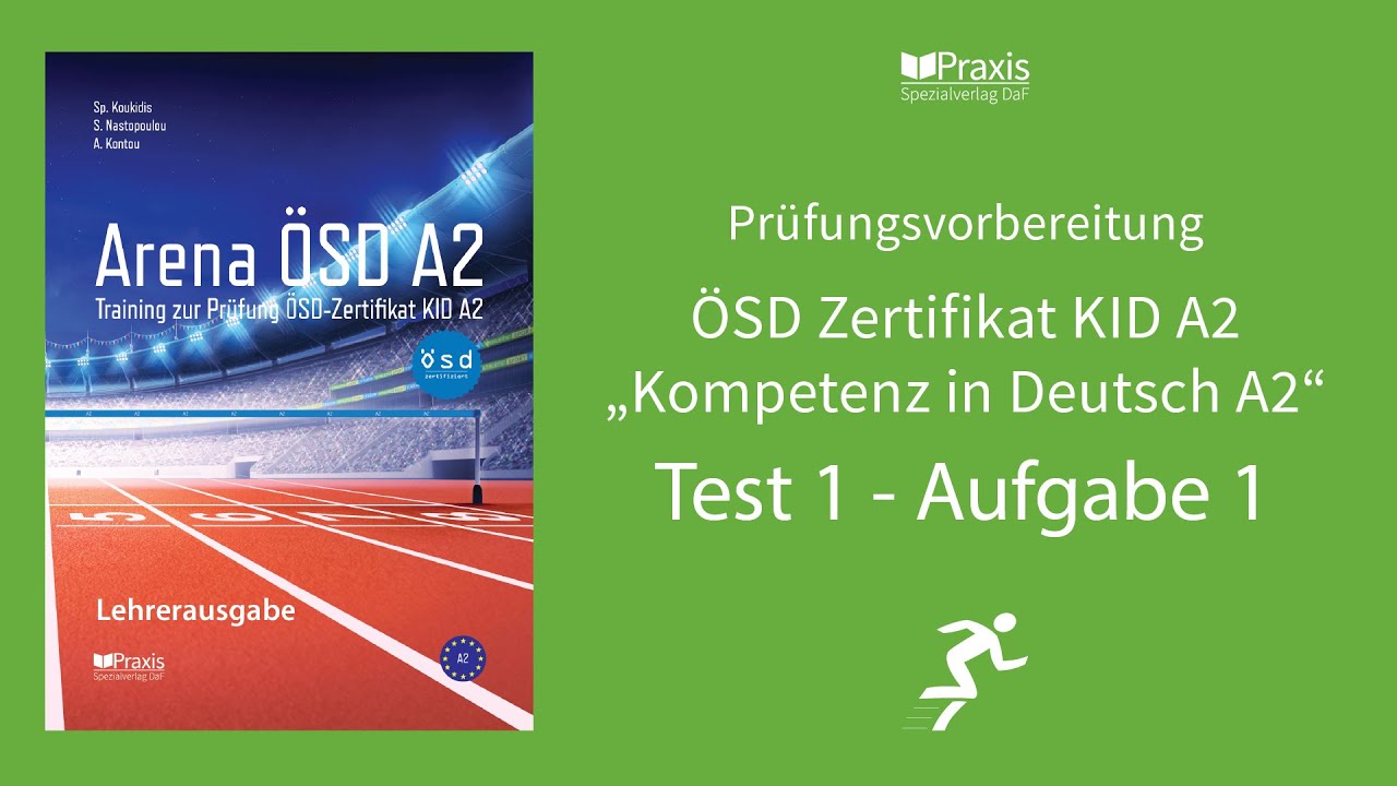 Arena ÖSD A2 | Test 1, Hören, Aufgabe 1 | Prüfungsvorbereitung ÖSD ...