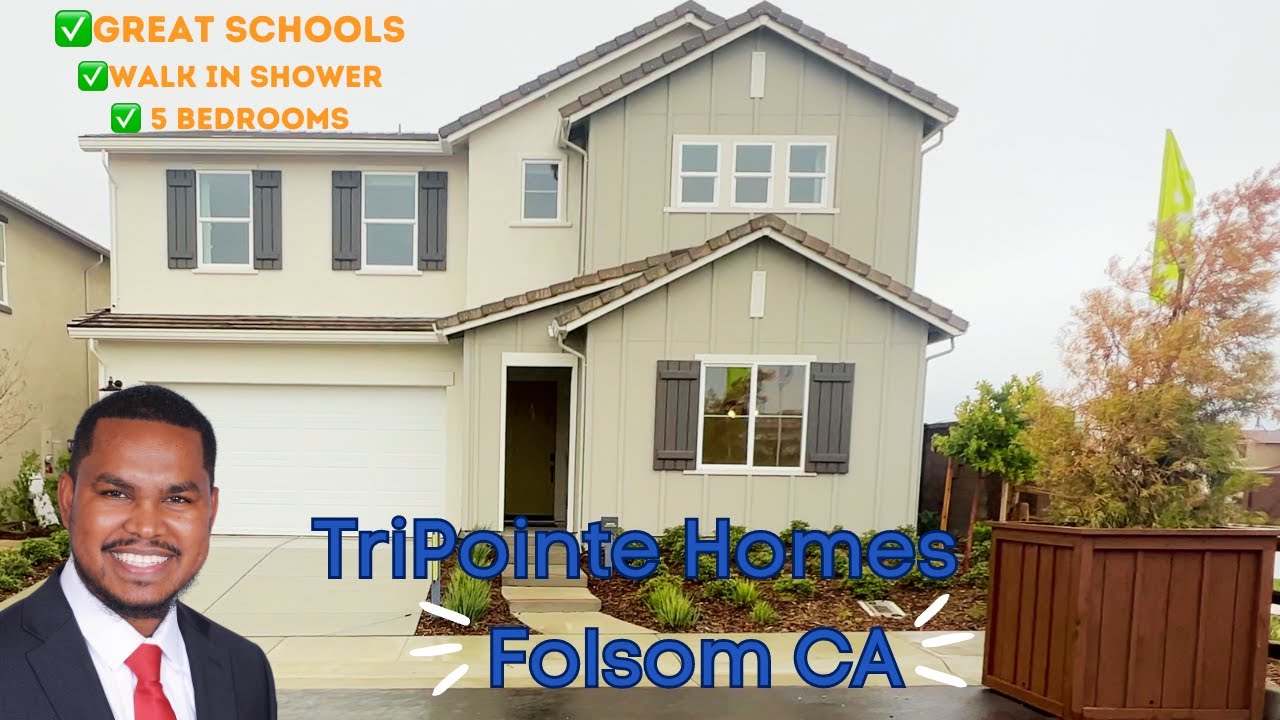 MUST SEE 5 Bedroom Folsom California New Construction Home by Tri ...