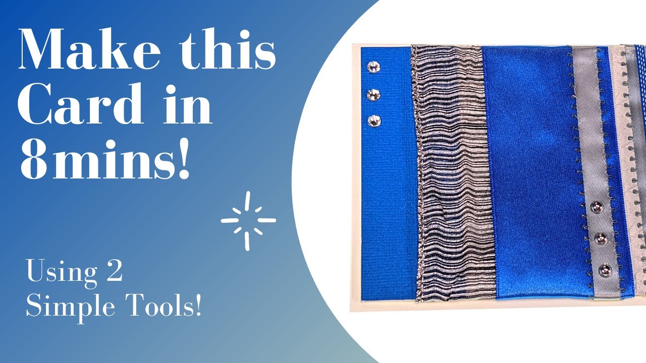 Platinum & Royal Blue Card Kit - Card 07 - YouTube