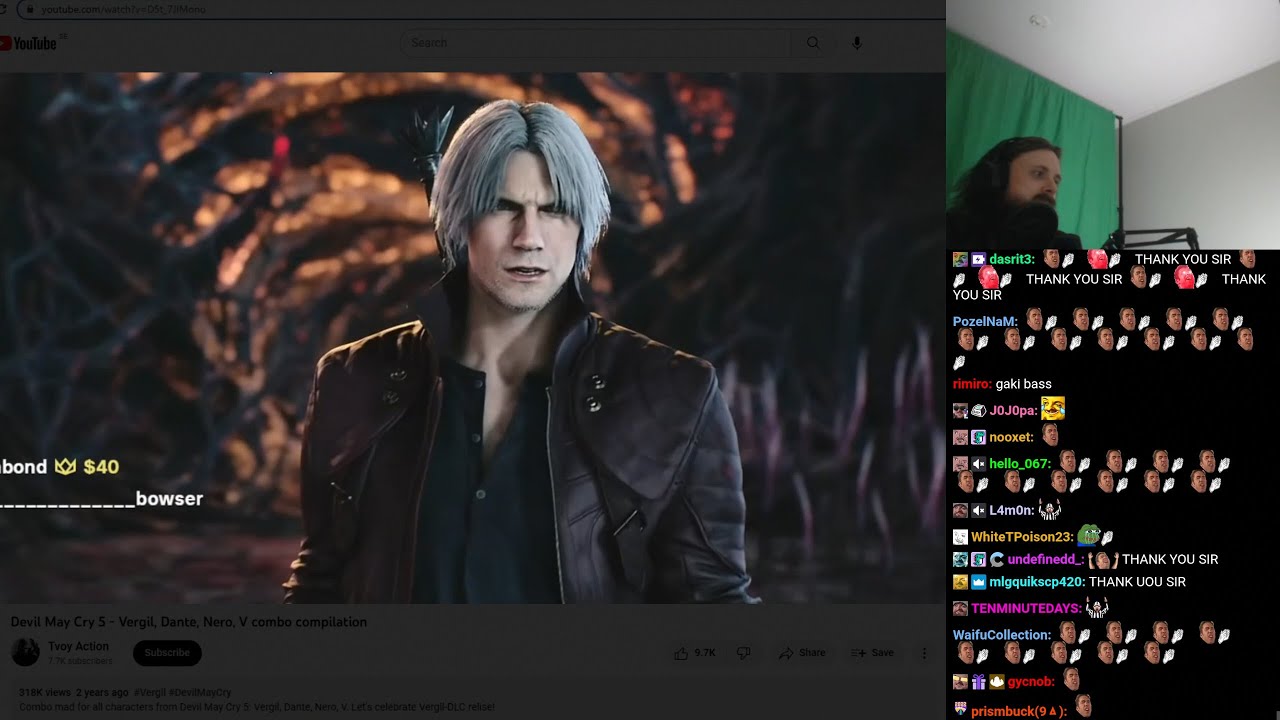 Forsen // Devil May Cry 5 - Vergil, Dante, Nero, V combo compilation ...