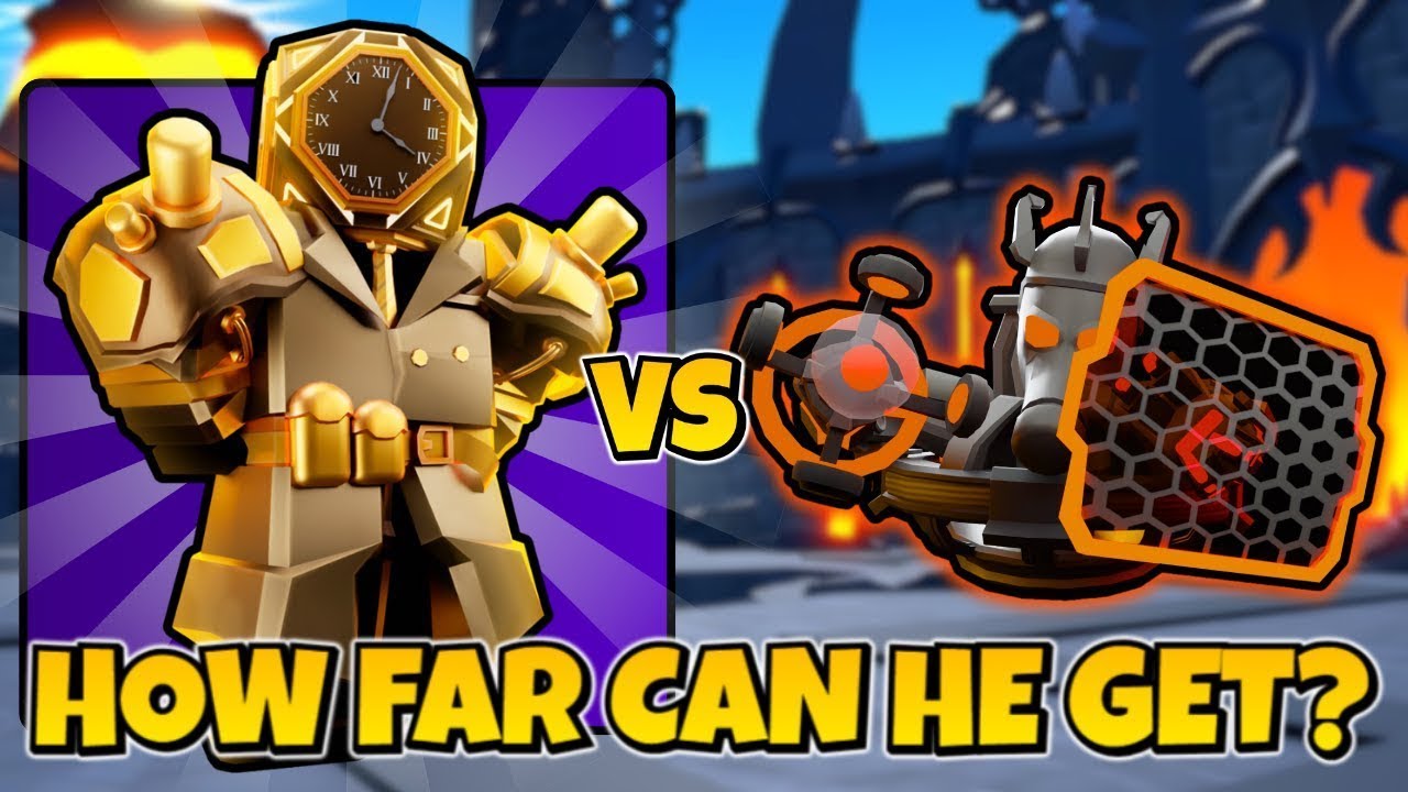 🟡SHOWCASING GOLDEN FUTURE LARGE CLOCK MAN in Toilet Tower Defense⏰ ...