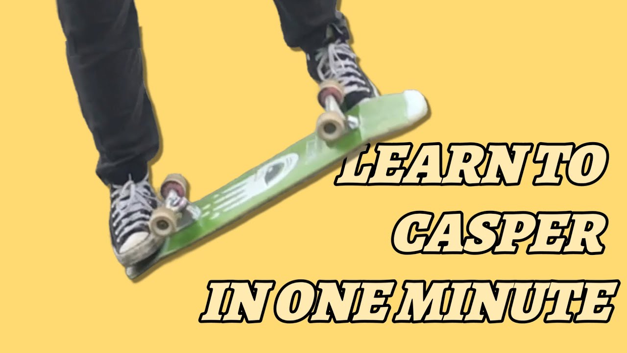 ONE MINUTE TRICK TIP - Rail to Casper for Beginners - YouTube