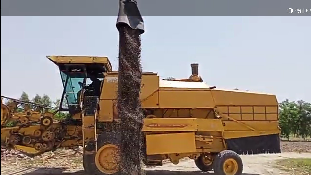 Sunflower Harvesting Machine - Part 2 🌻 - YouTube