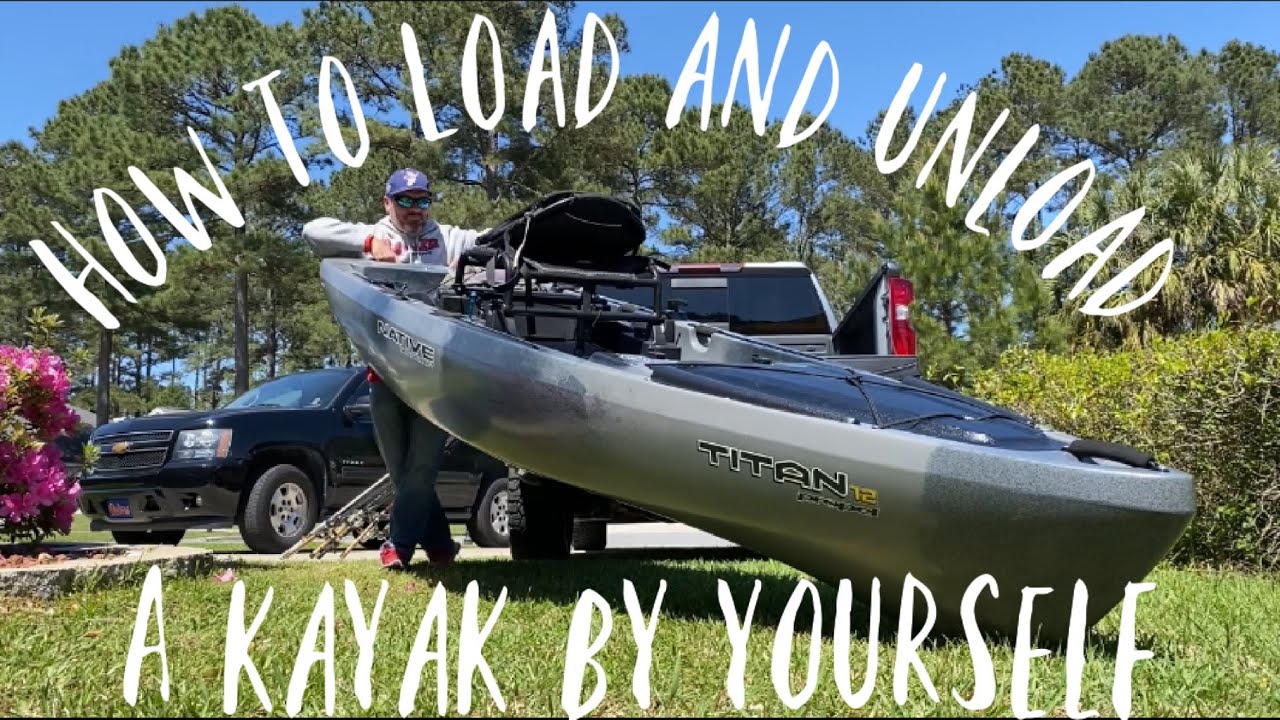 How to load a kayak by yourself - YouTube