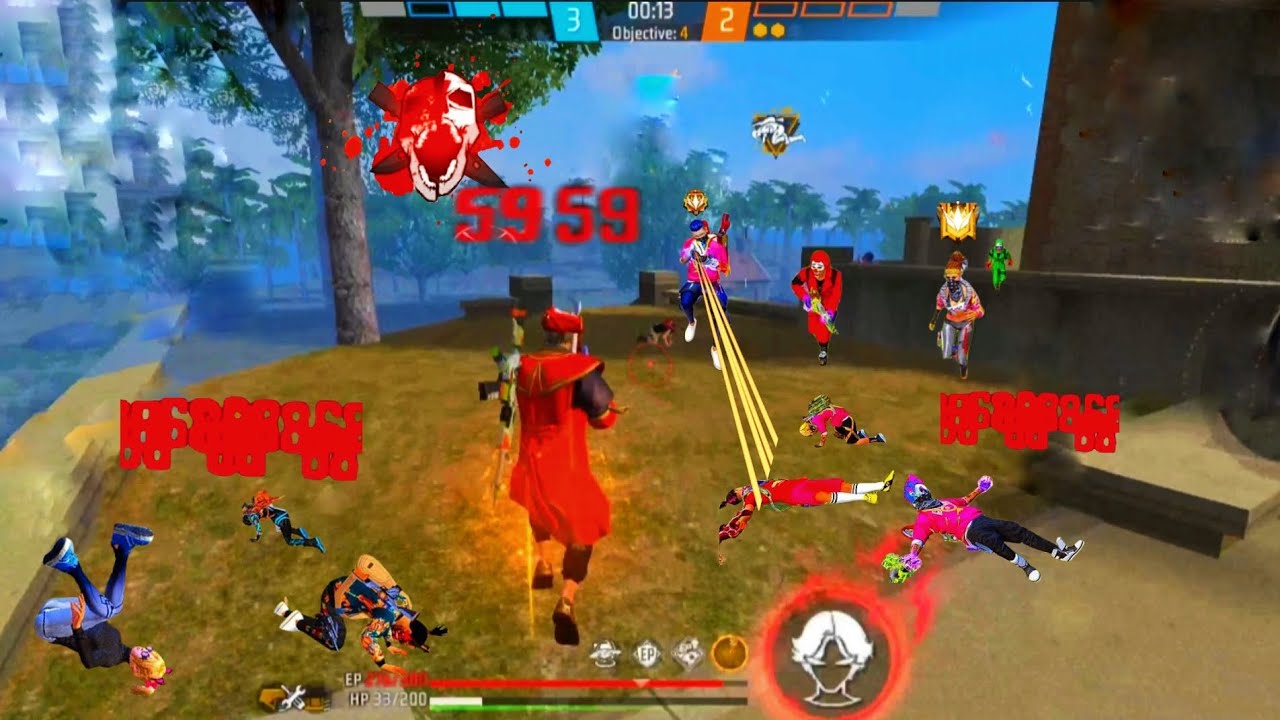 first gameplay⚡on new pic 99% headshot Rate😀classic squad🎮( full ...