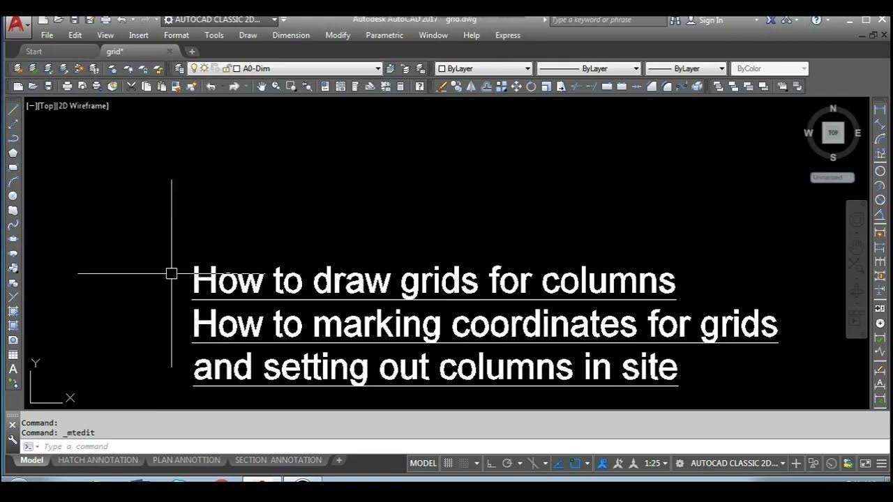 How To Draw Grids For Columns And Marking Co ordinates For Grids In Autocad Part 1 YouTube how-to-draw-grids-for-columns-and-marking-co-ordinates-for-grids-in-autocad-part-1-youtube