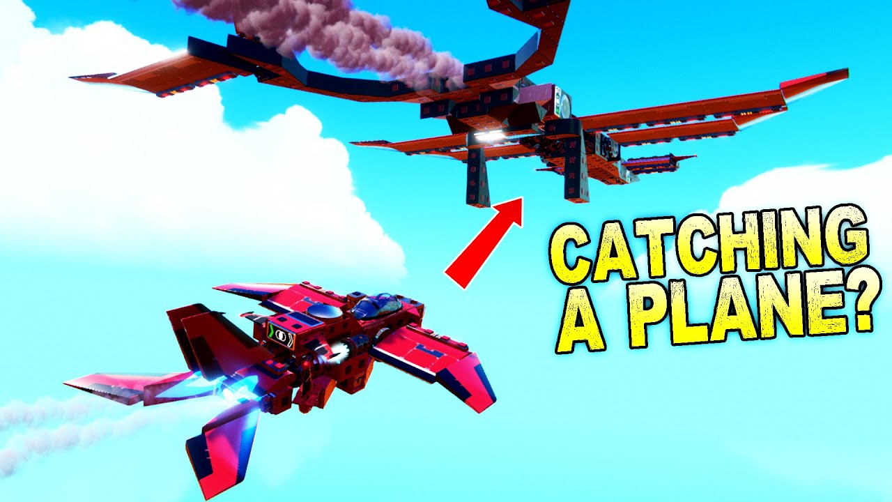 Trying To Dock Mid-Air To An Autopilot Plane! My Hardest Challenge Yet ...