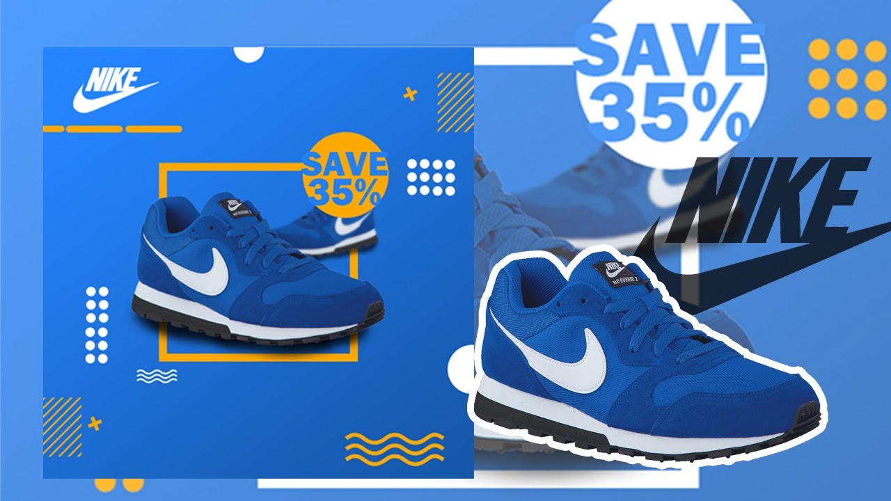 DESIGN IKLAN SEPATU (SHOE ADS ) dengan Adobe Photoshop CS5 - YouTube