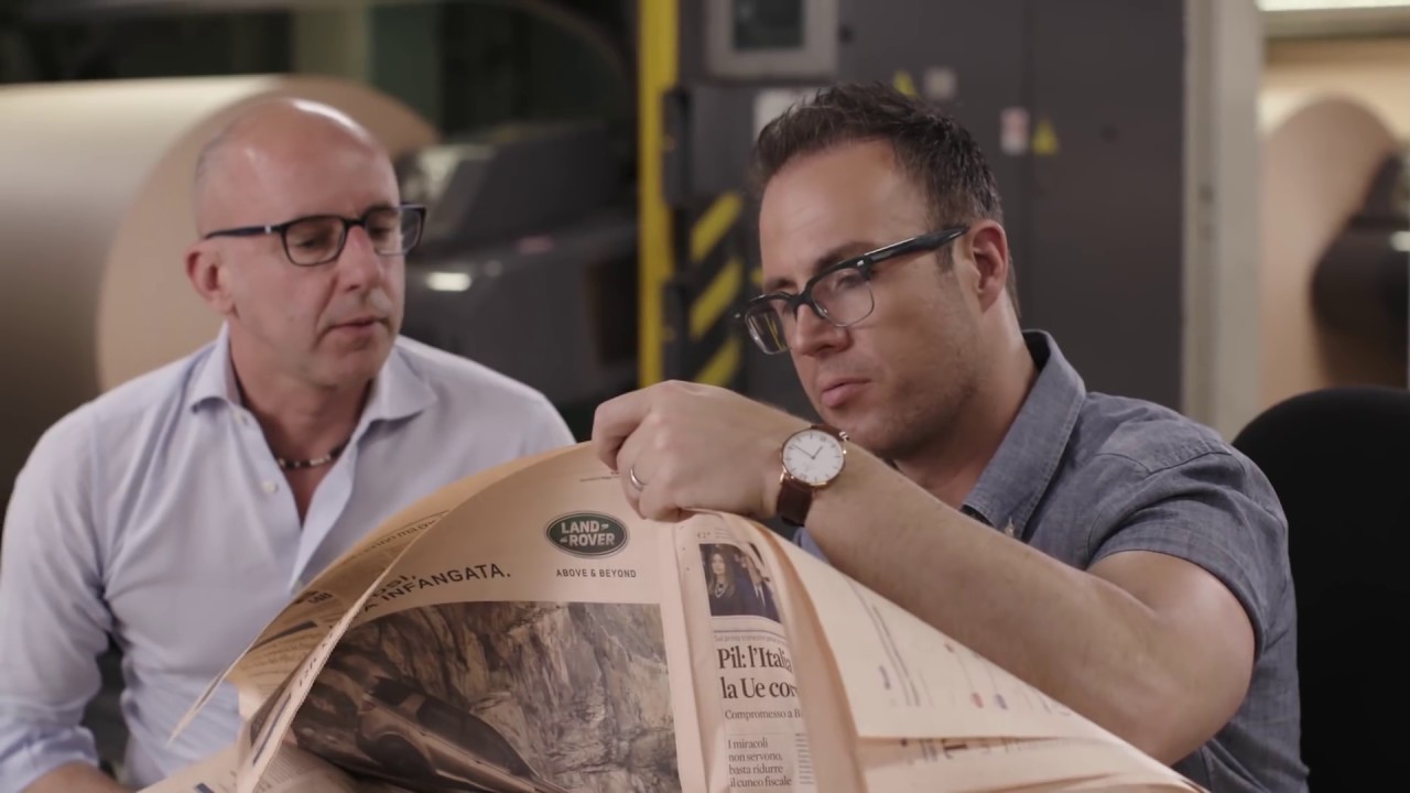 Press On with Tad Carpenter Episode 4: Il Sole 24 Ore - YouTube