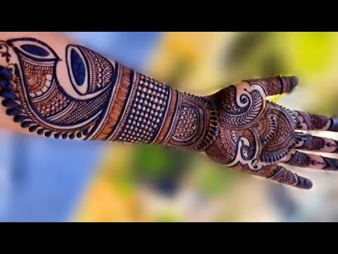 Easy Designer Full Hand Mehndi | Wedding Special Bridal Mehndi Design ...