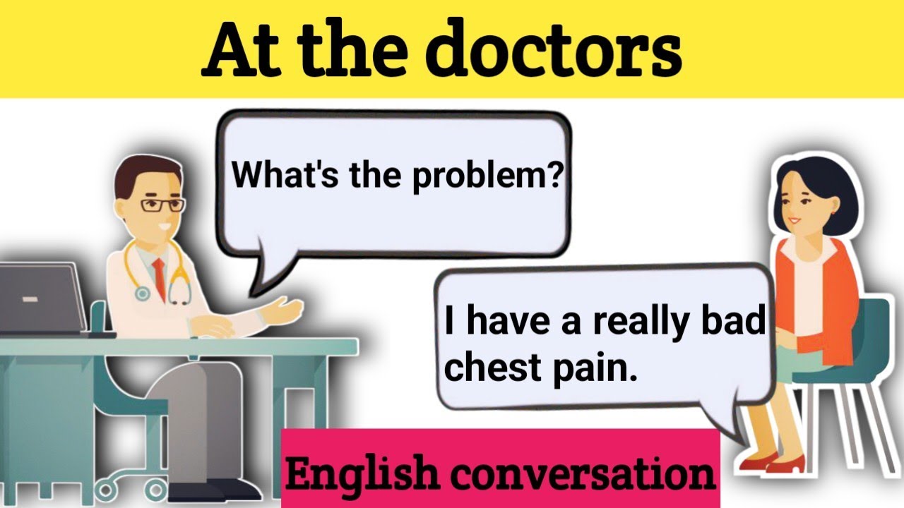 At the doctors | English conversation | kids English - YouTube