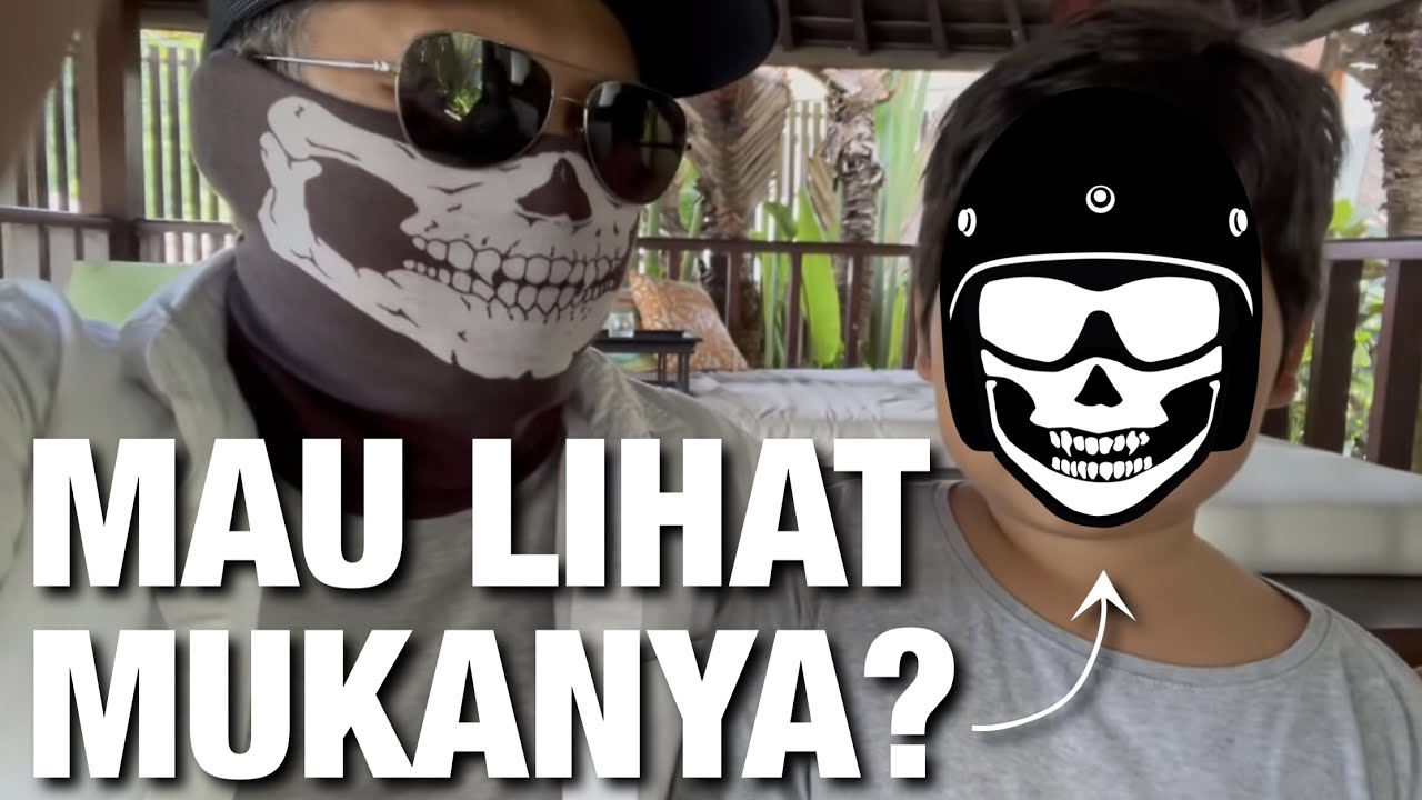 FACE REVEAL MOBI JUNIOR | VLOG Bali 12 - YouTube