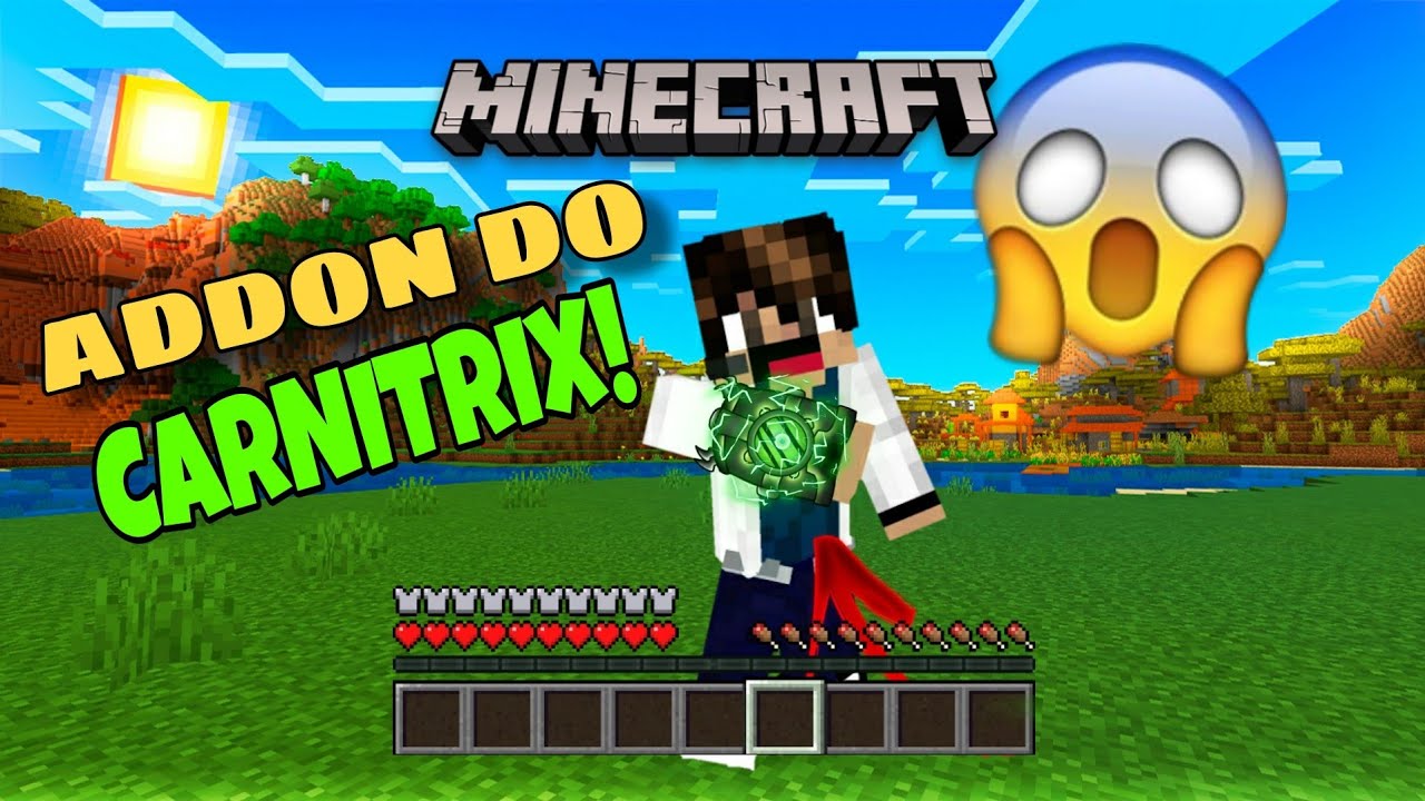 ⛏️ADDON DE CARNITRIX PARA MINECRAFT (Creditos ao Criador na descrição ...