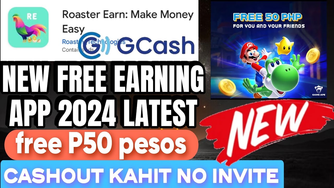 Roaster Earn: Make Money Easy | NEW Free EARNING APP 2024 FREE P50 ...