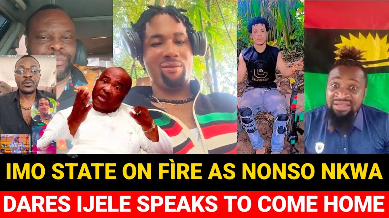 E DON RED! IMO STATE ON FÌRE As Nonso Nkwa, Biafra Army Waits For Ijele ...