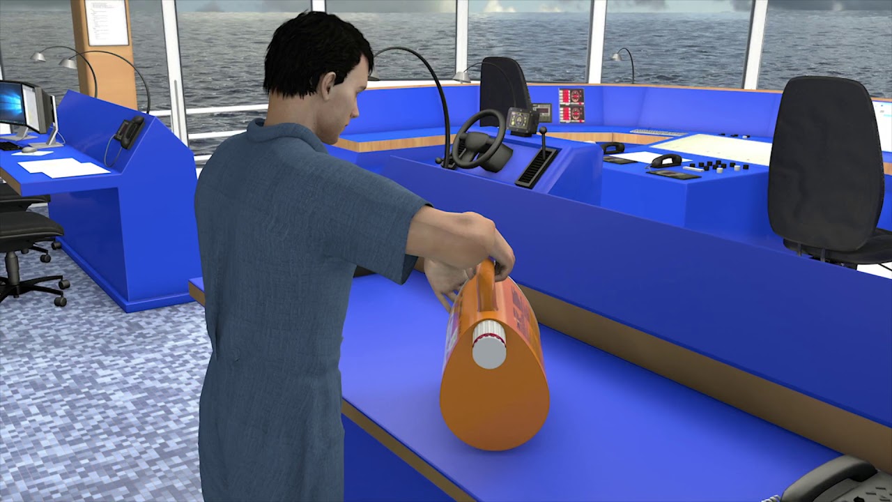 Comet Marine Training Animation Linethrower 250 Rocket Replacement ...