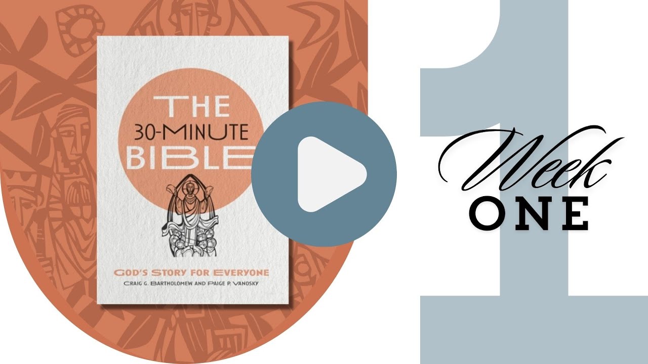 The 30-Minute Bible Study Guide Program - Week 1 - YouTube