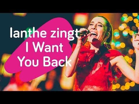Ianthe Tavernier swingt in de repetitie met I Want You Back