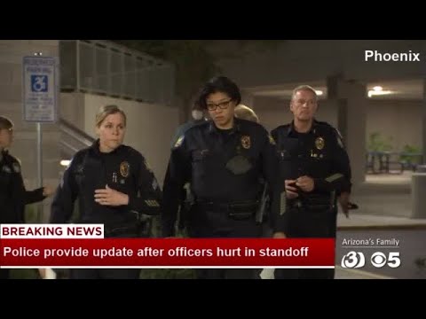Phoenix police provide update on officer standoff - YouTube