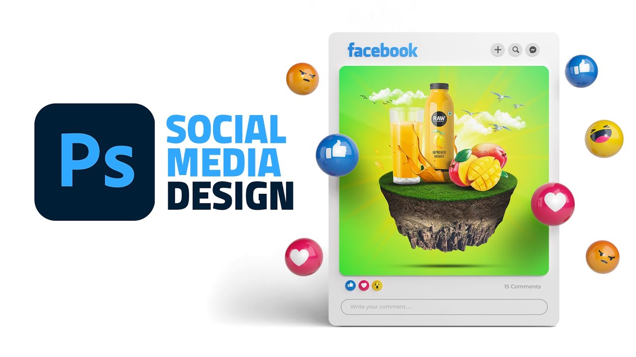 Social Media Creative Design | Photoshop Tutorial - YouTube