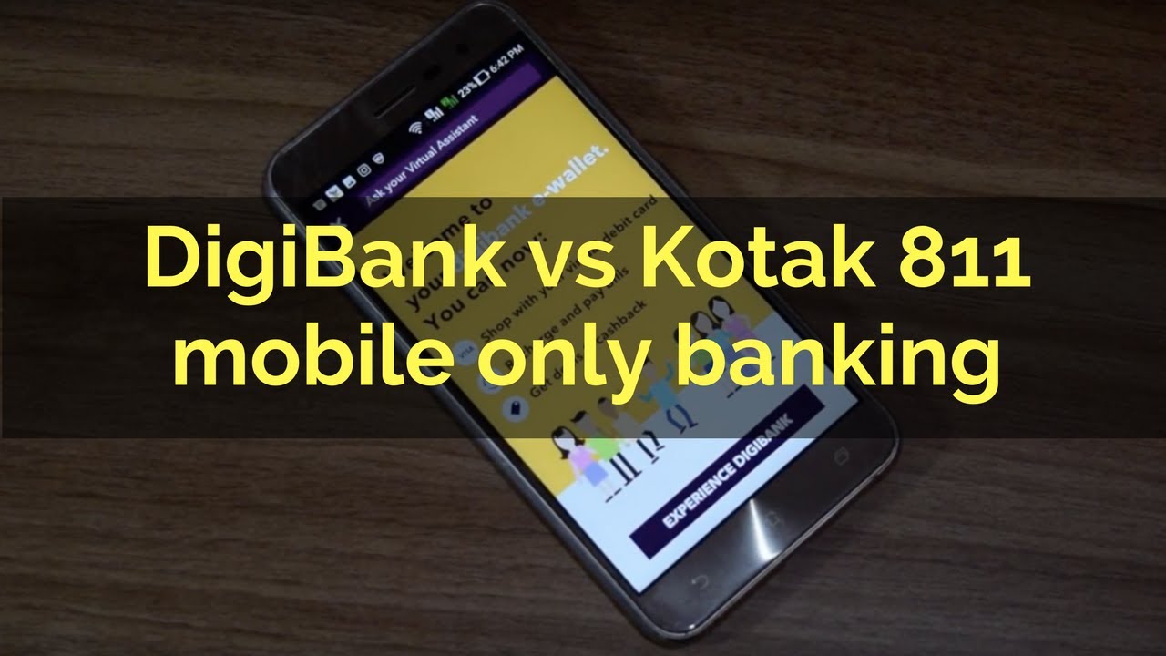Overview of Mobile Only Banking App DigiBank and its comparison with ...