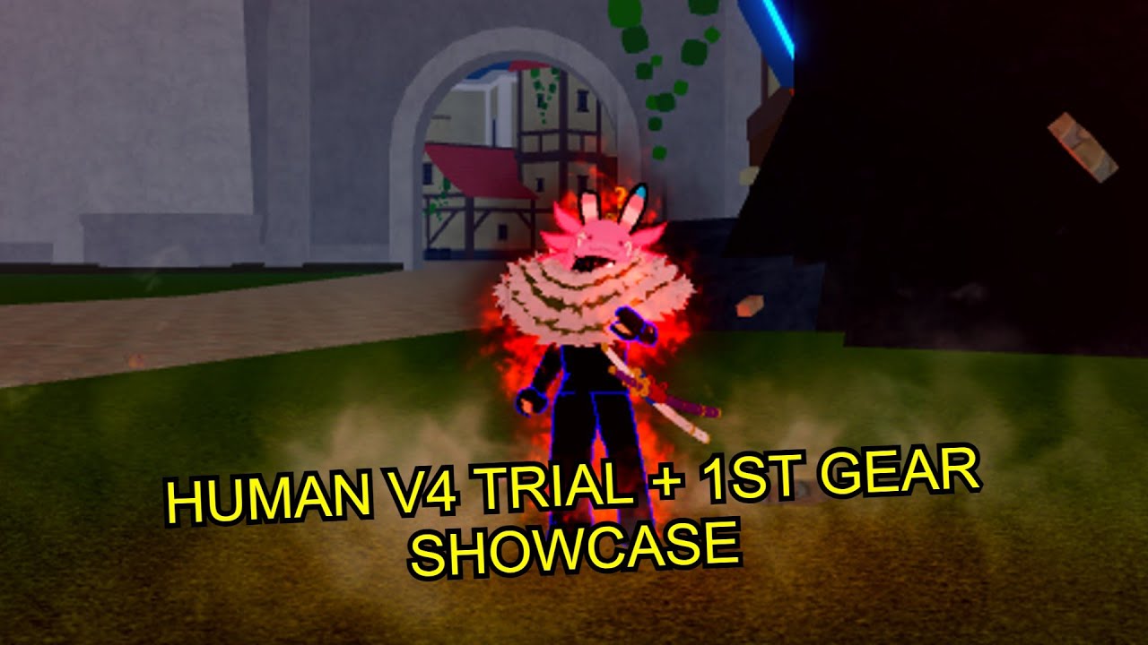 Human Race V4 and Showcase | Blox Fruits - YouTube