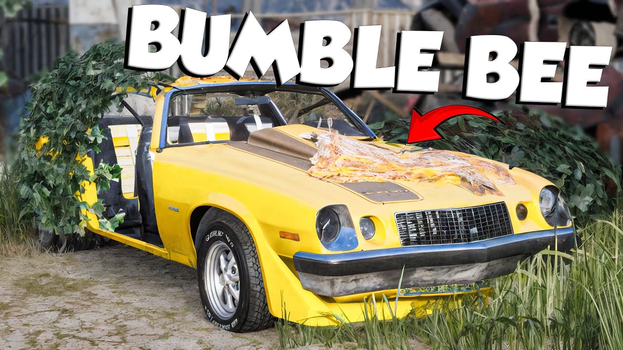 Restoring Bumble Bee in GTA 5 - YouTube