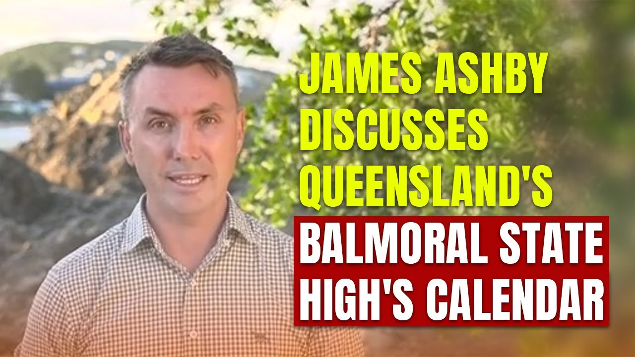 James Ashby discusses Queensland's Balmoral State High's calendar on ...