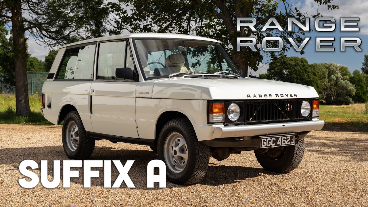 1971 Range Rover Two-Door 'Suffix A' - YouTube