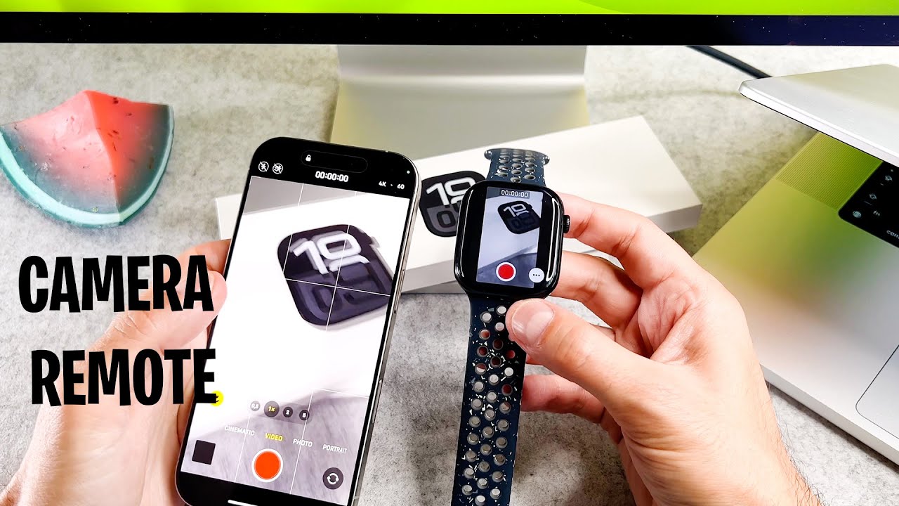 Apple Watch Series 10 Camera Control - YouTube