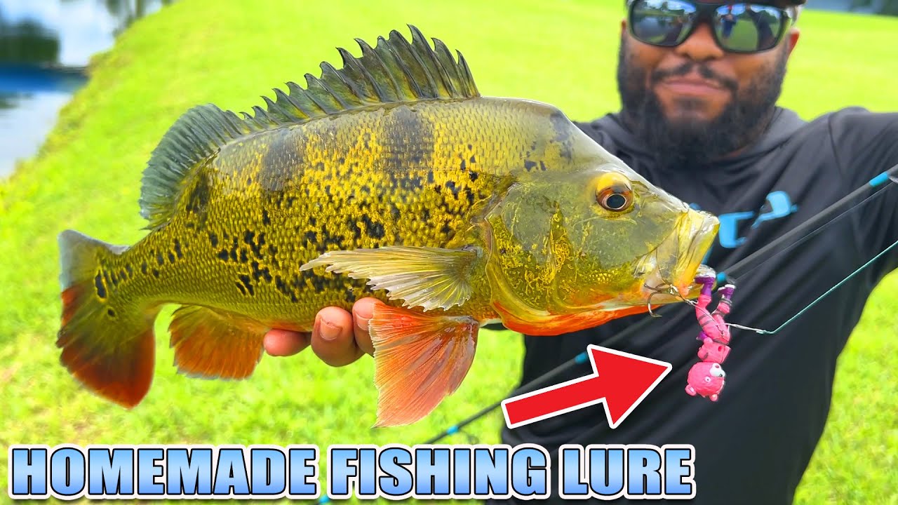 HOMEMADE Fortnite Toy Fishing Lure | Monster Mike - YouTube