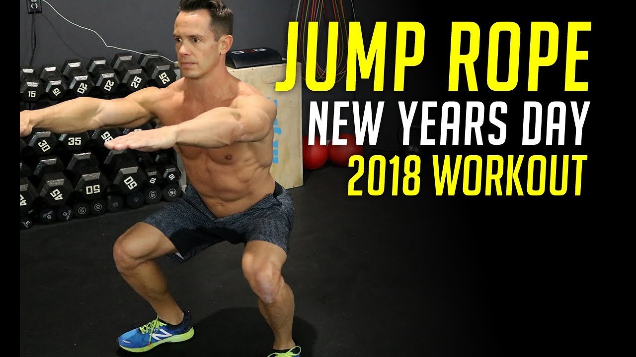 New Years 2018 Bodyweight Workout - No Equipment Needed - YouTube
