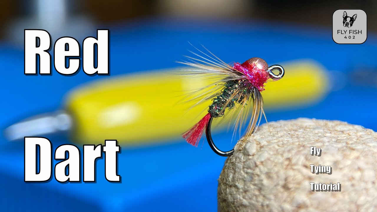 Red Dart | Fly Tying Tutorial - YouTube