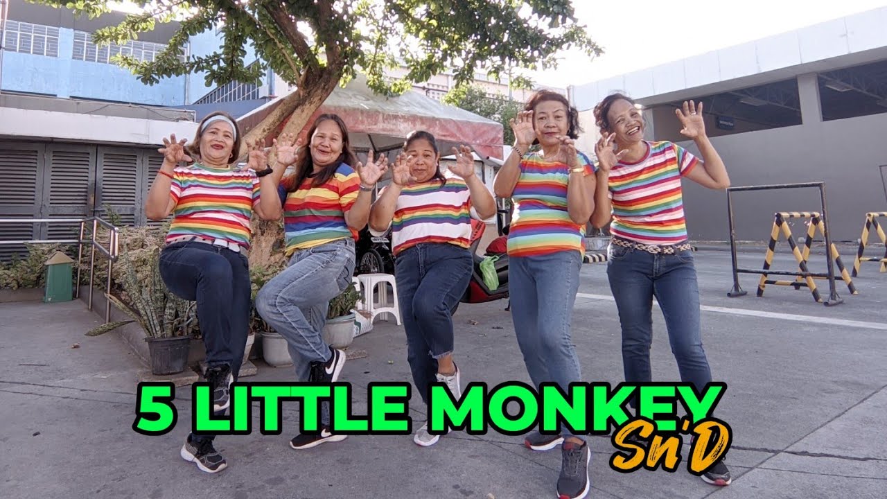 5 LITTLE MONKEY | TikTok Dance Trend [Remix] | Dance Fitness | SHAKE n ...