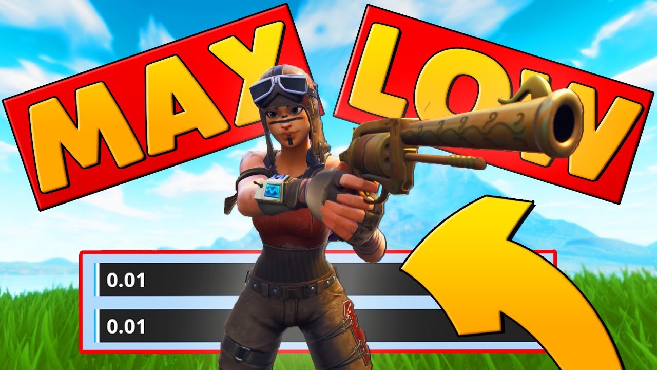 CAN YOU WIN WITH MAX SENSITIVITY | Fortnite Custom Game - YouTube