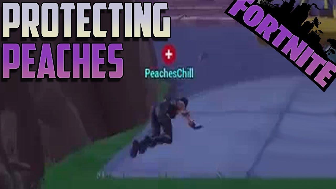 Protecting Peaches - (Fortnite Battle Royale) - YouTube