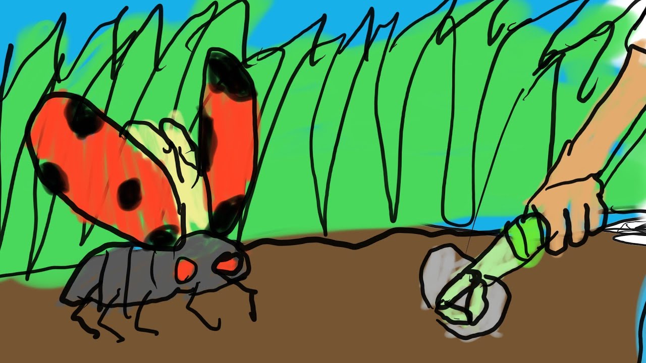 grounded for life fighting lady bugs pt2 - YouTube