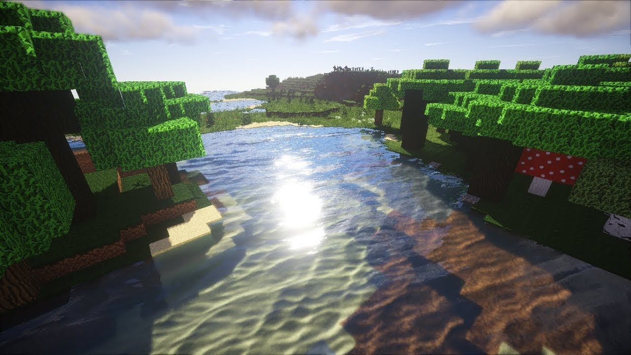 Minecraft - Paisajes realistas con música relajante - YouTube