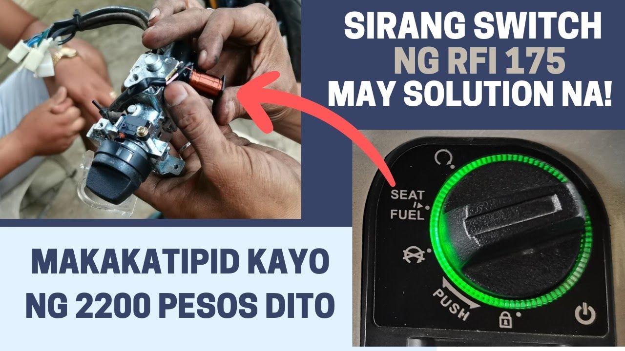 LAGING PROBLEMA SA SWITCH NG RFI 175 | KAYA NG AYUSIN NGAYON! - YouTube