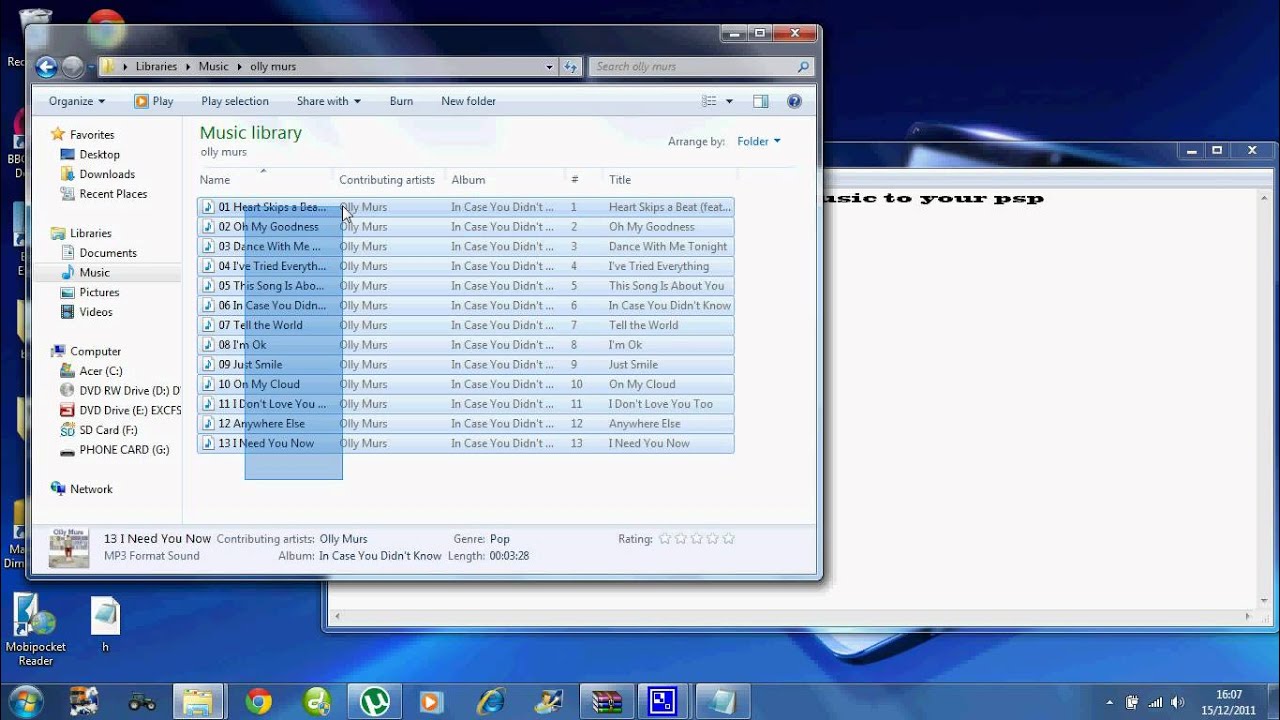 psp music uploads - YouTube