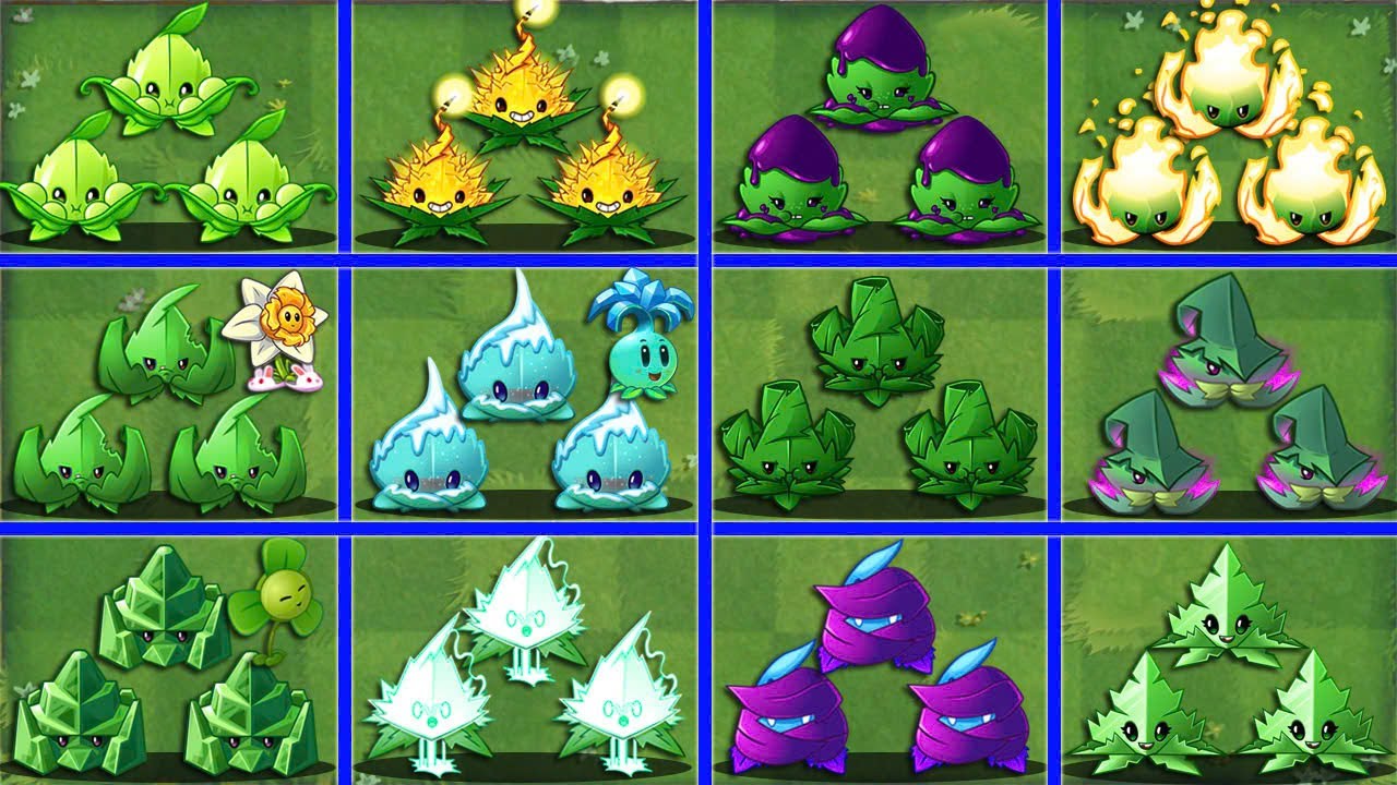 All Mint & Support Plants Vs All Zombies - WHo Will Win? - Pvz 2 Plants ...