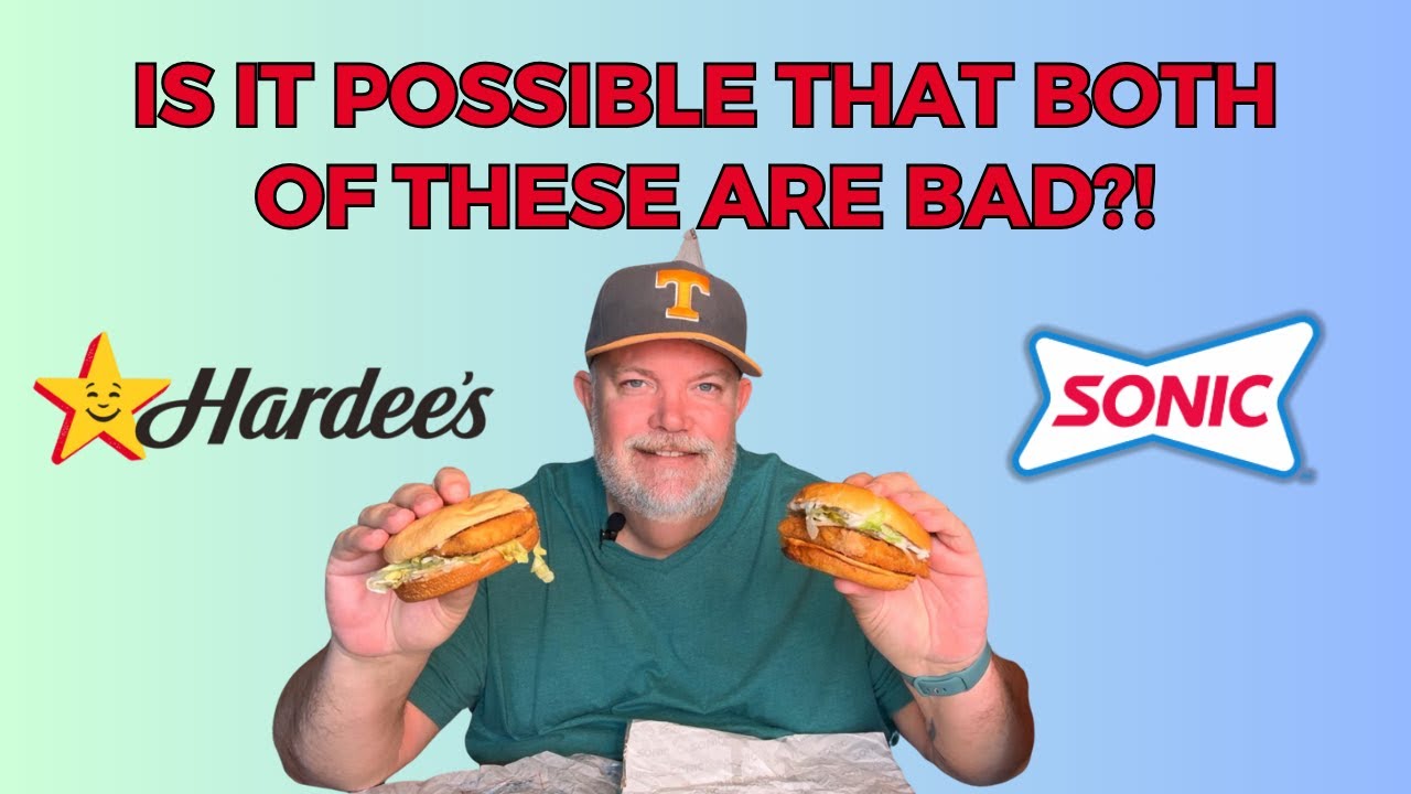 Reviewing Sonic and Hardee's Fish Sandwiches! Day 5. - YouTube