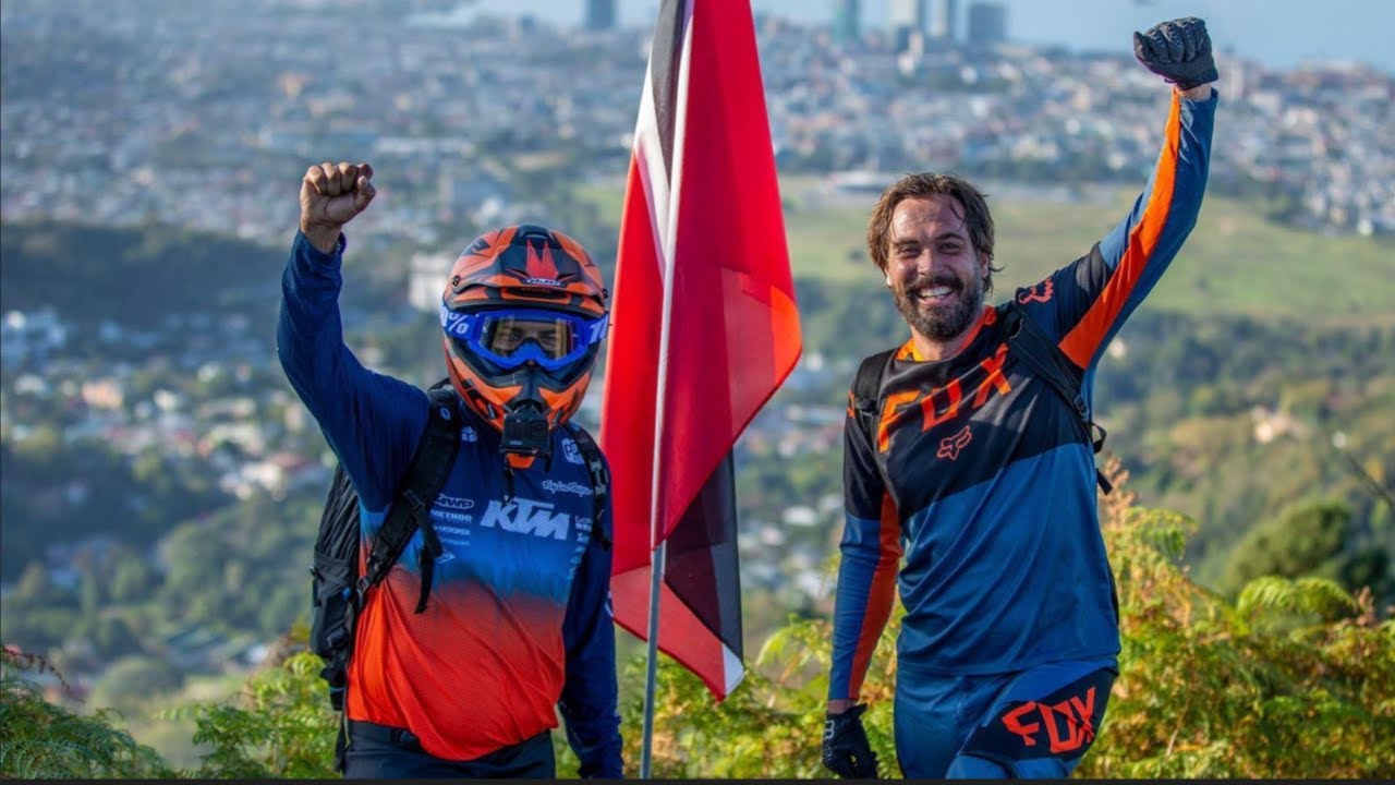 TRINIDAD ENDURO RIDING - MT. HOLOLO TO SANTA CRUZ - YouTube