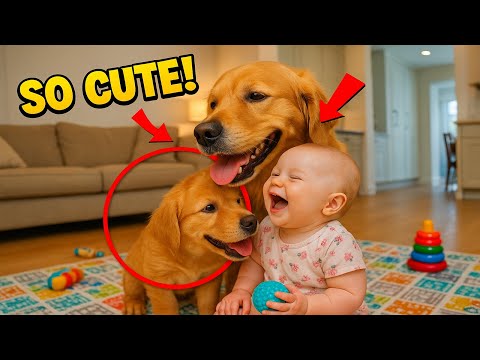 Dog Love Baby— Heartwarming moments!