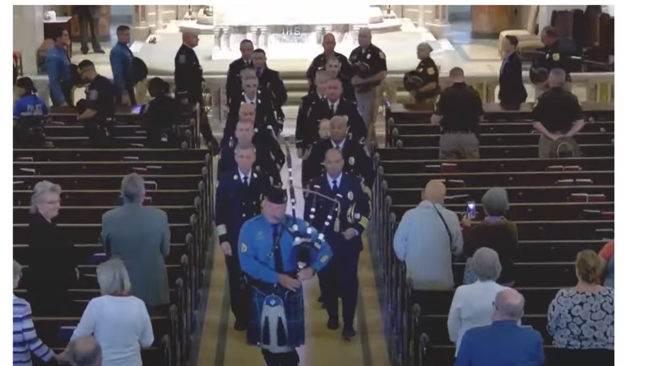 Annual Blue Mass from St. Elizabeth Church in Wilmington, Delaware ...