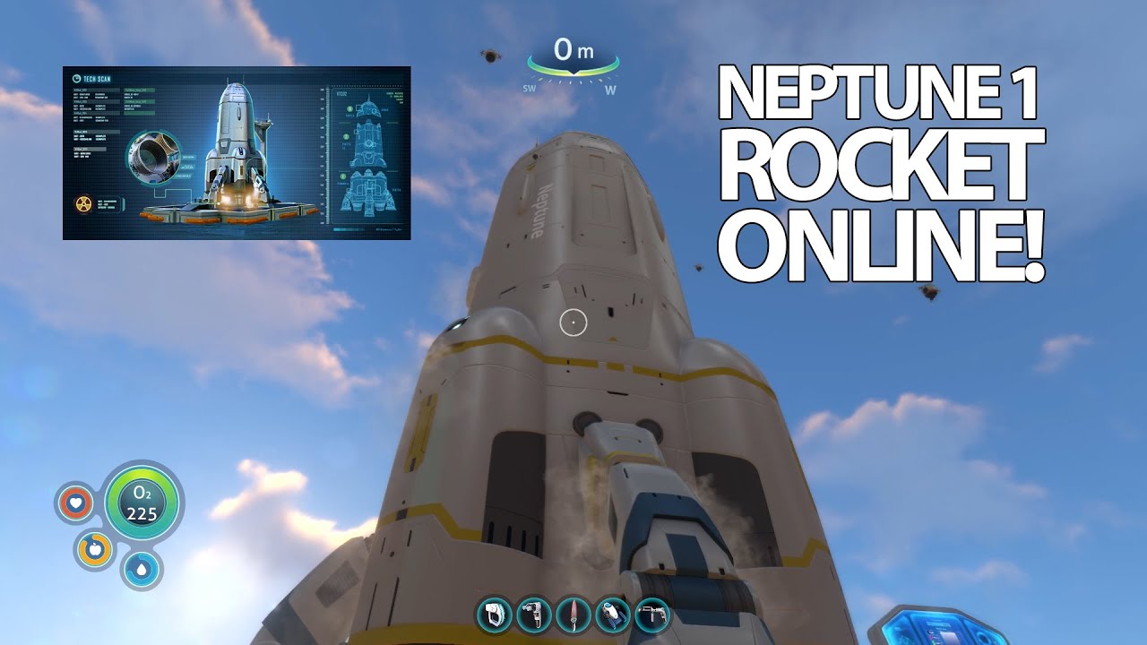Subnautica - Building The Neptune Rocket and Escaping The Planet ...