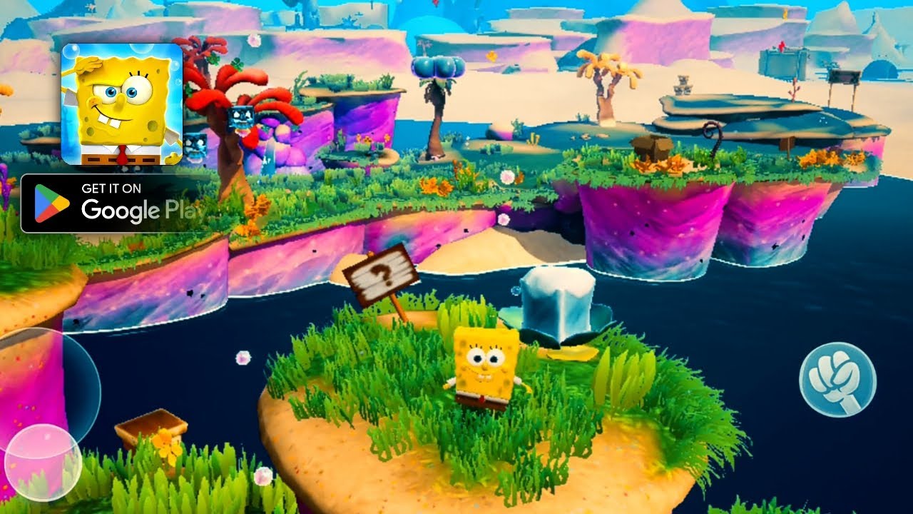 SpongeBob SquarePants BfBB (Android Gameplay) - YouTube