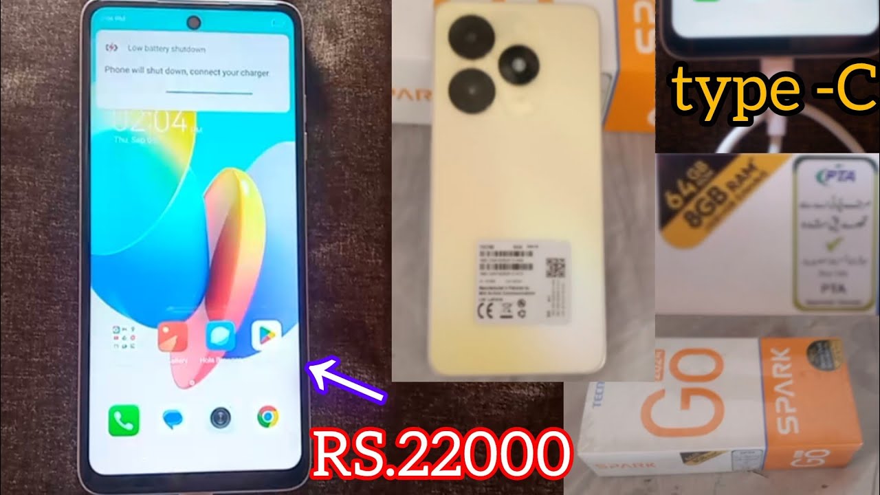 RS_22000__Tecno_spark_Go24___unboxing___real_video_374_...... - YouTube